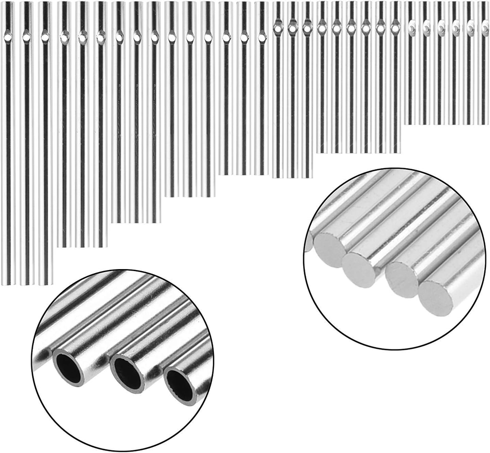 30 Wind Chime Tubes for DIY Craft Kits - String Tube Parts | eBay