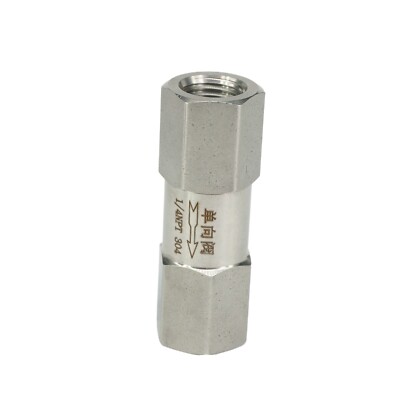 1/4" NPT Female Check One Way Valve 304 Stainless Steel Water Gas Oil ...