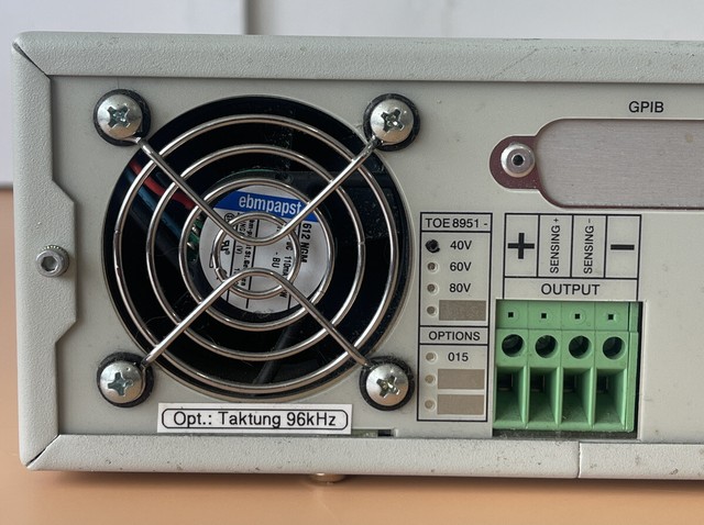 Toellner Toe 8951 DC Power Supply 400 Watt T161859 for sale online | eBay