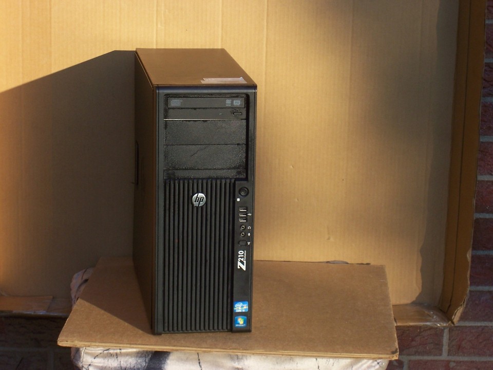 HP Z210 Workstation Quad Core i5 CPU 2500, 3.3 GHz With 8 GB RAM, 500 ...