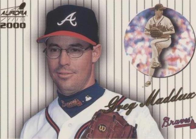 2000 Pacific Aurora - Greg Maddux #14 Pinstripes for sale online | eBay