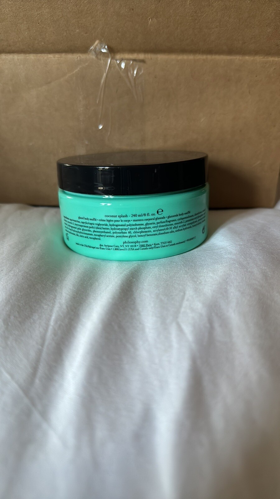 Philosophy Coconut Splash Glazed Body Souffle Cream 16 Oz for sale ...