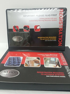 Lojack Early Warning Manual for motorcycles | eBay