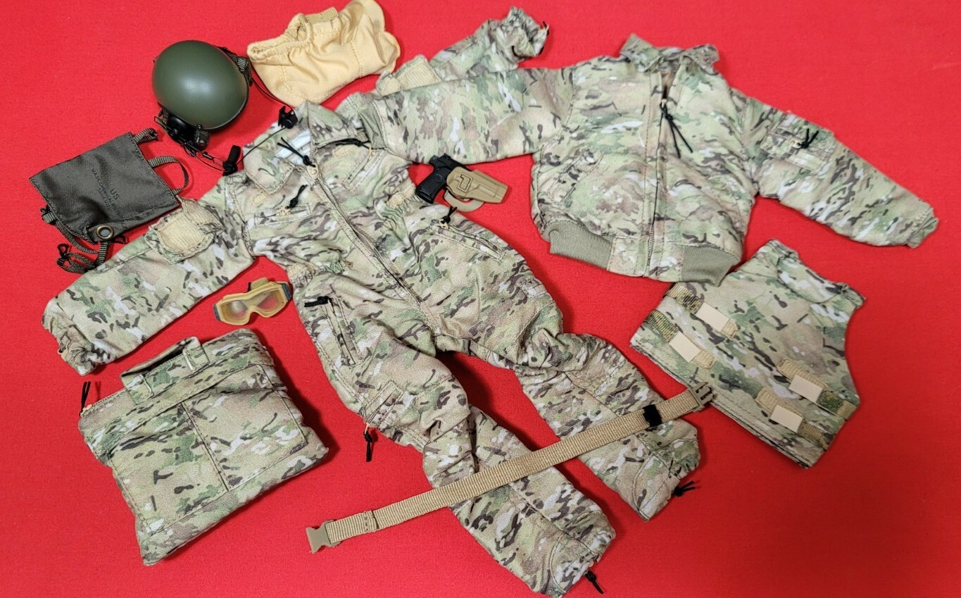 1/6 Bandit Joes US Army Tanker Crewman Uniform SET IN OCP/MULTICAM ...