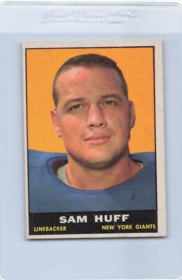 1961 Topps #91 Sam Huff Giants EX/MT *DA-C7581 | eBay
