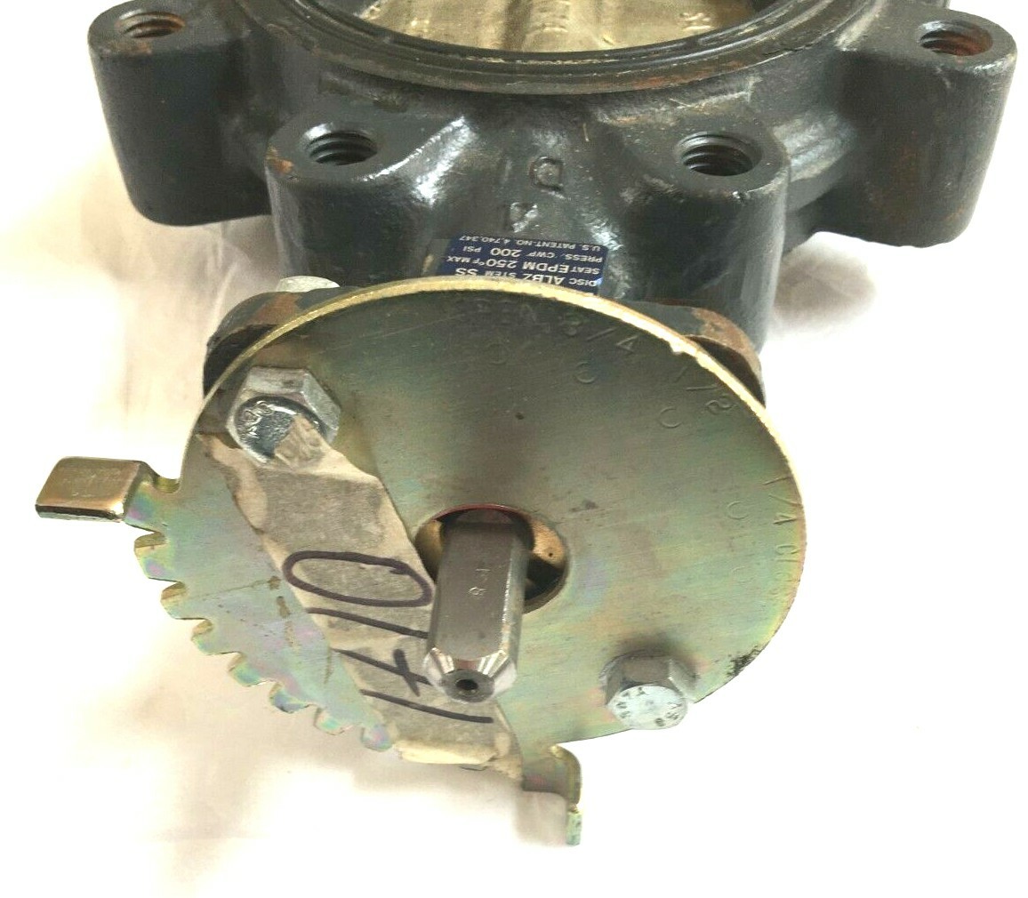 Nibco Ductile Iron Butterfly Gate Valve LD2000 101708 SA-03 T101714 ...