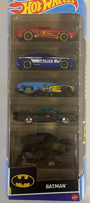2023 Hot Wheels 5 Pack Batman Muscle Bound Charger 49 Merc TV Series ...