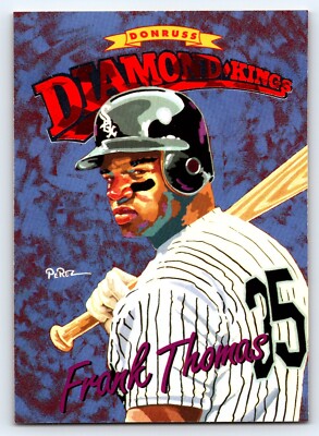 1993 Leaf Donruss Diamond Kings Frank Thomas #DK-28 Hall of Fame | eBay