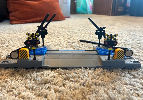 Railroad Train Crossing Track Road Blue Tomy Tomica Trackmaster Thomas ...