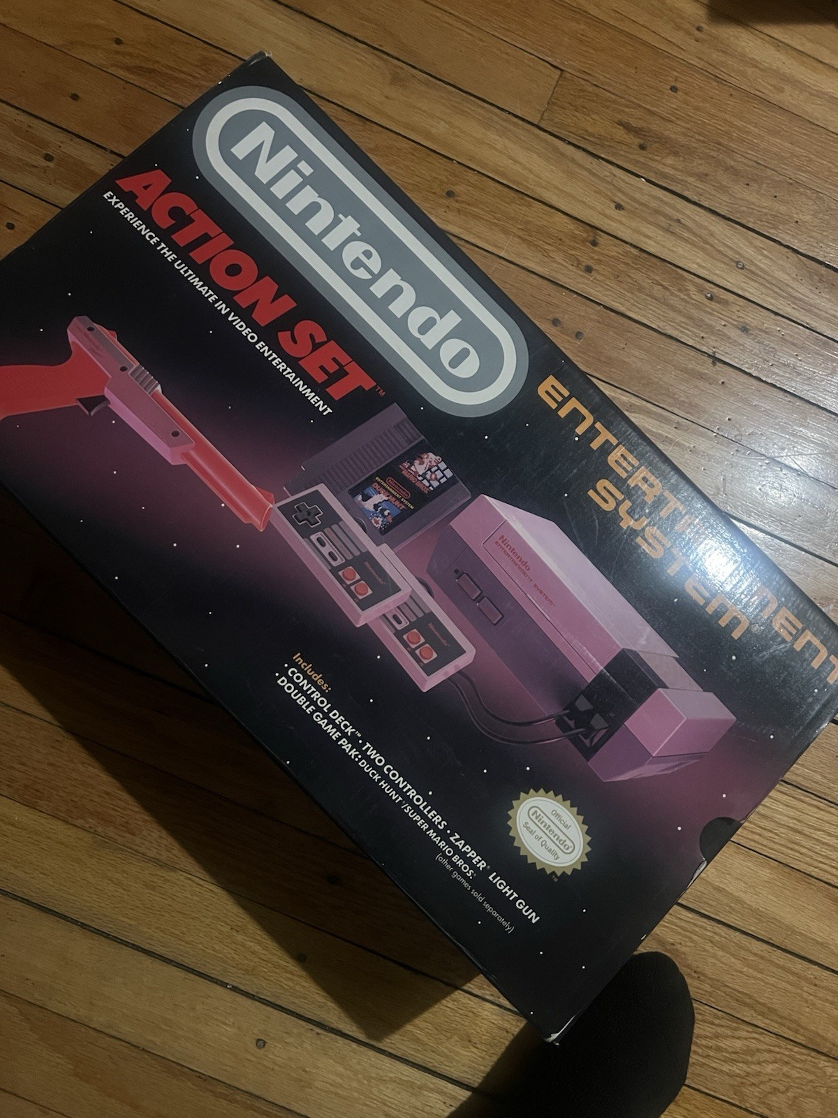 Nintendo Entertainment System Action Set Box Console Complete Great ...