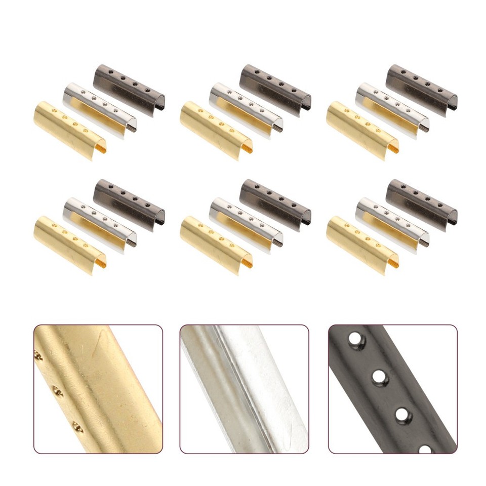 150 Pcs Metal Rope Head Hat Women's Shoe Lace Caps Nylon Shoelaces Tips ...