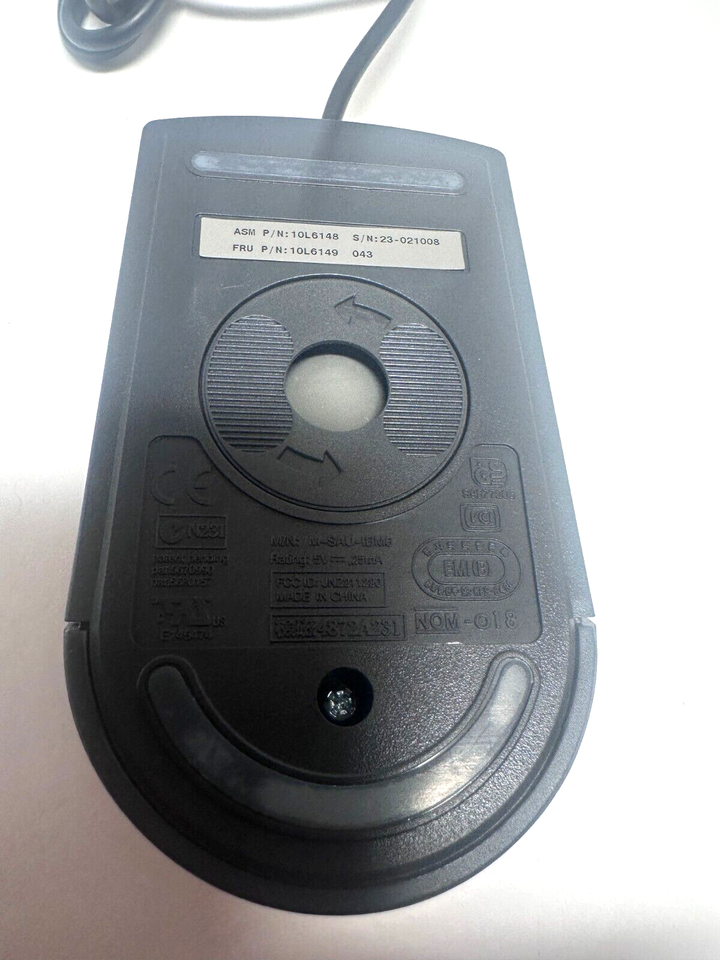 Vintage IBM Wired PS/2 Ball Computer Mouse Model M-SAU-IBM6 10L6148 | eBay