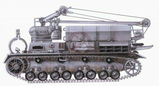 CMK 1/35 Panzerkampfwagen IV Munitionstrager Fur Karl-gerat RA002 for ...