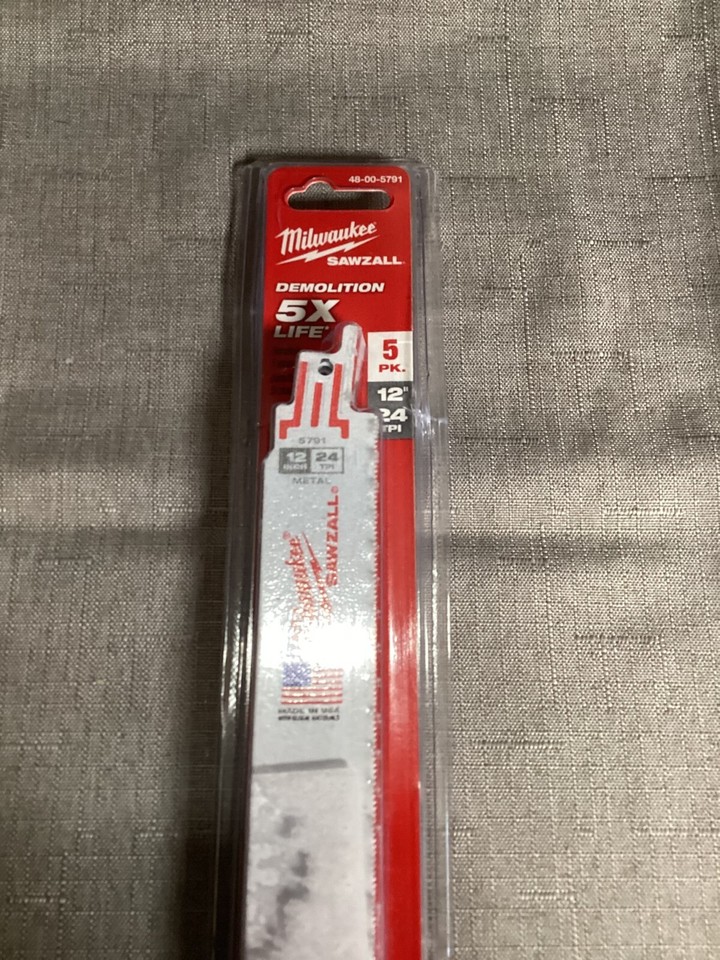 MILWAUKEE DEMOLITION SAWZALL BLADE | eBay