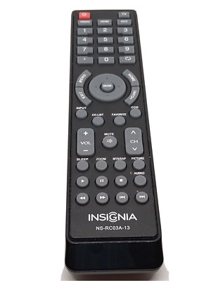 Original Insignia NS-RC03A-13 INSIGNIA TV Remote Control New | eBay