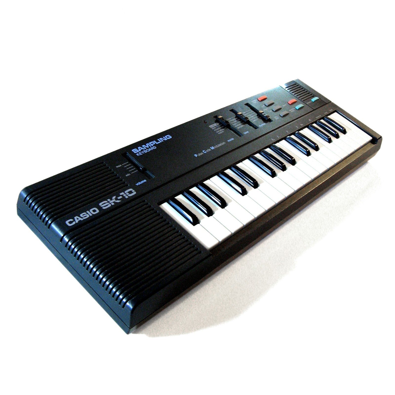 CASIO SK-5 + CASIO SK-10 PCM (Pulse Code Modulation) Sampling Keyboard ...