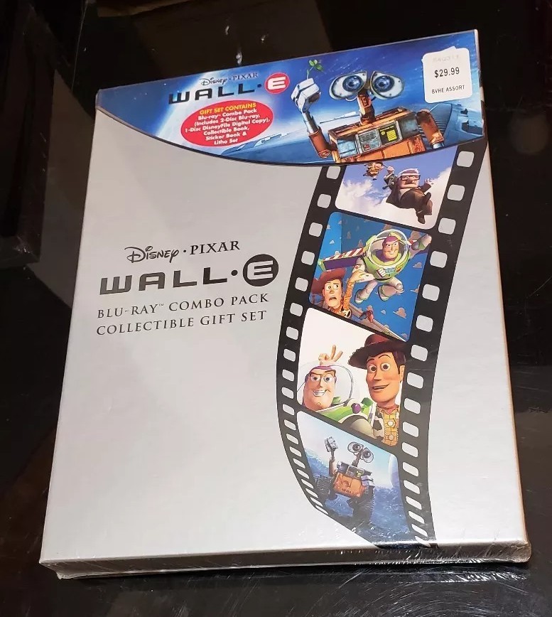 Wall-E (Blu-Ray Collectible Gift Set) Disney walle wally movie film ...