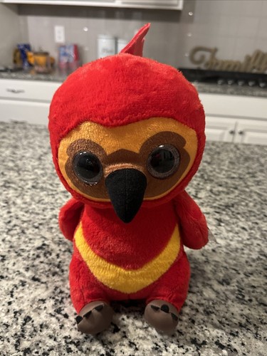 Harry Potter Red Fawkes Phoenix Plush Stuffed Animal Just Play Large ...