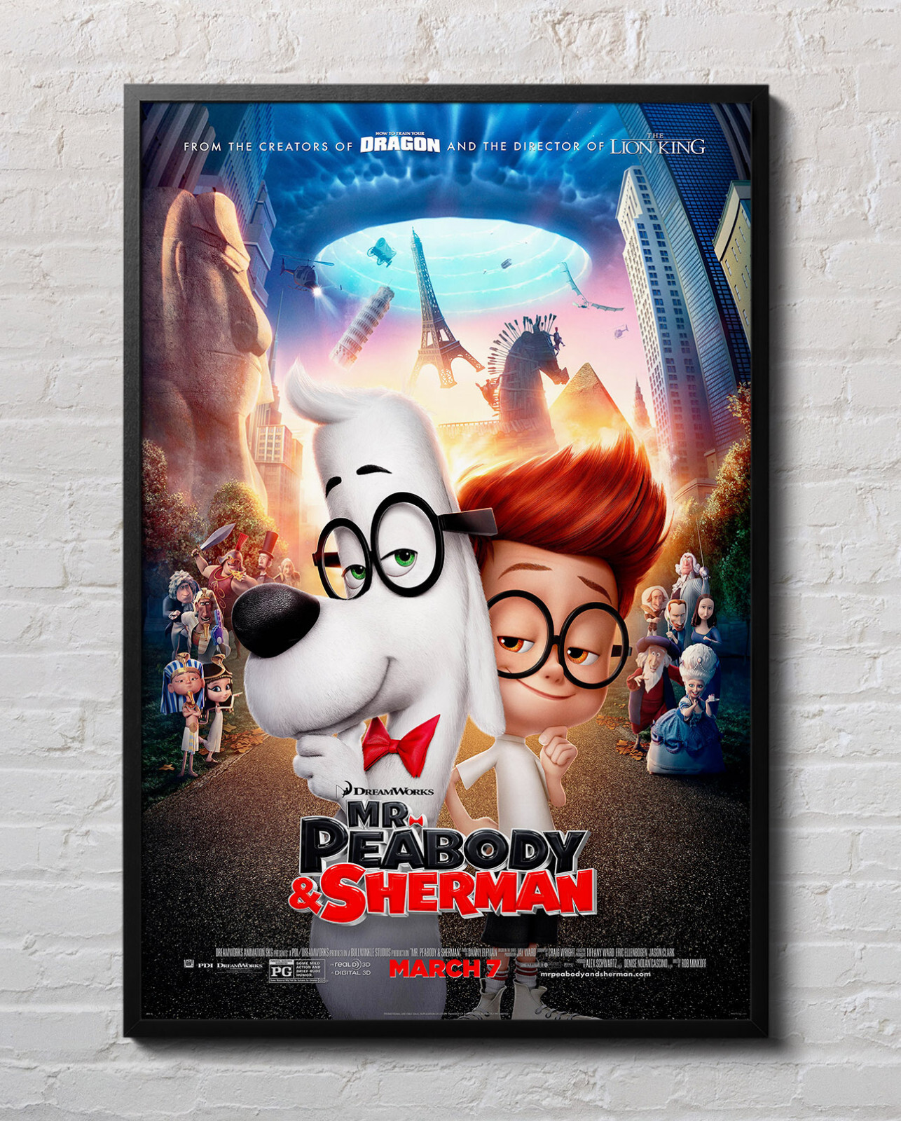 Mr Peabody And Sherman Dreamworks Poster