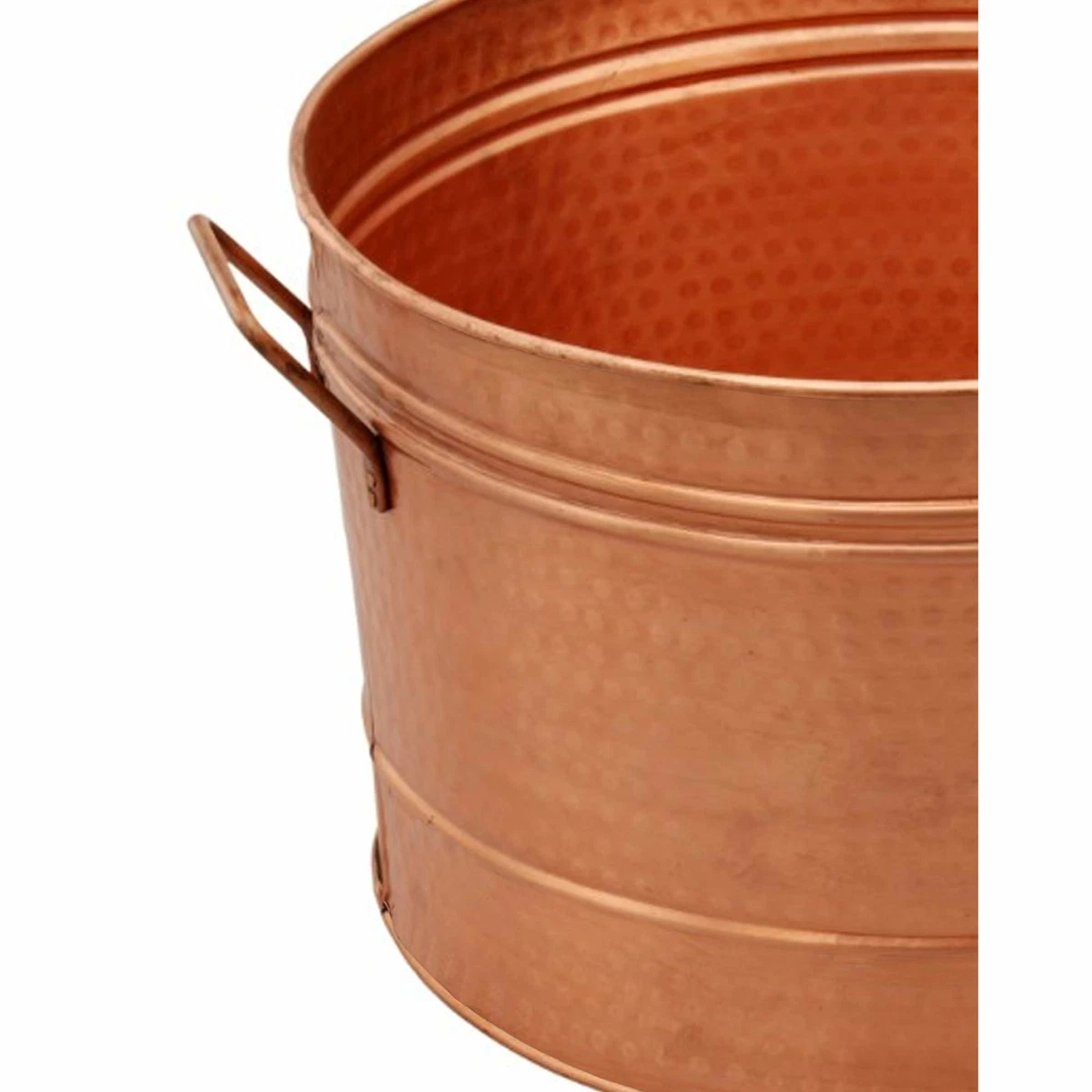 Copper Wood Bin