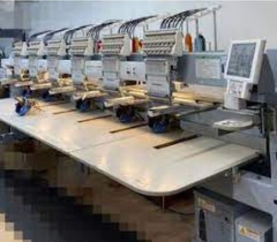 BARUDAN K SERIES 6 HEAD EMBROIDERY MACHINE | eBay