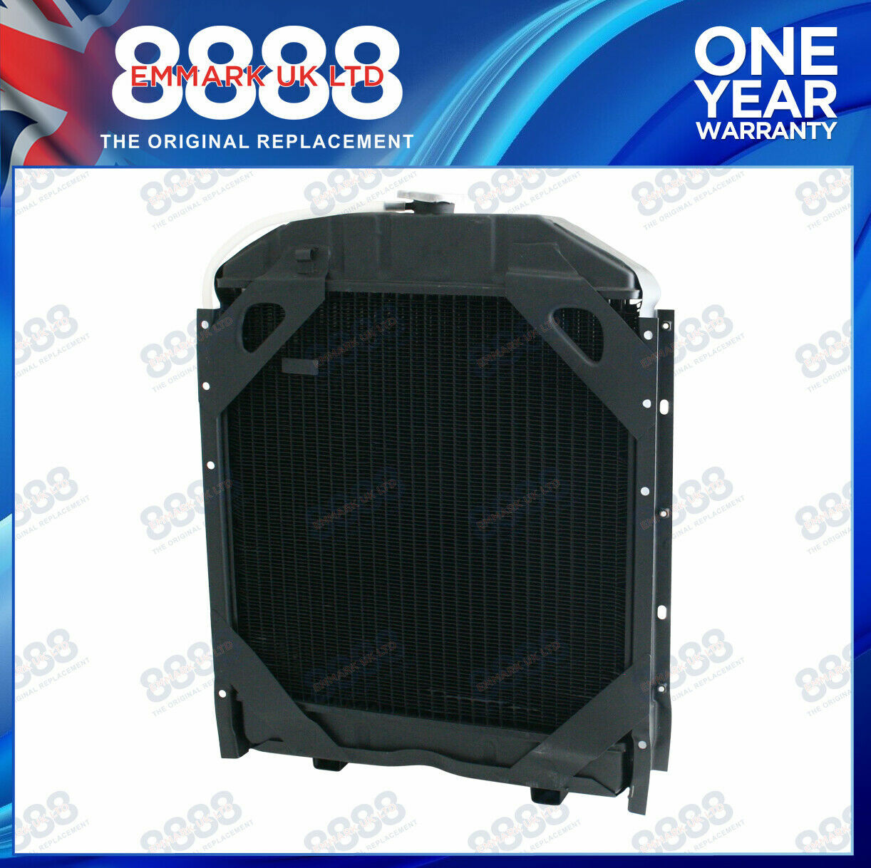 Radiator (5153481) for Fiat 56 Series Tractor - 55-56, 55-56DT, 60-56DT ...