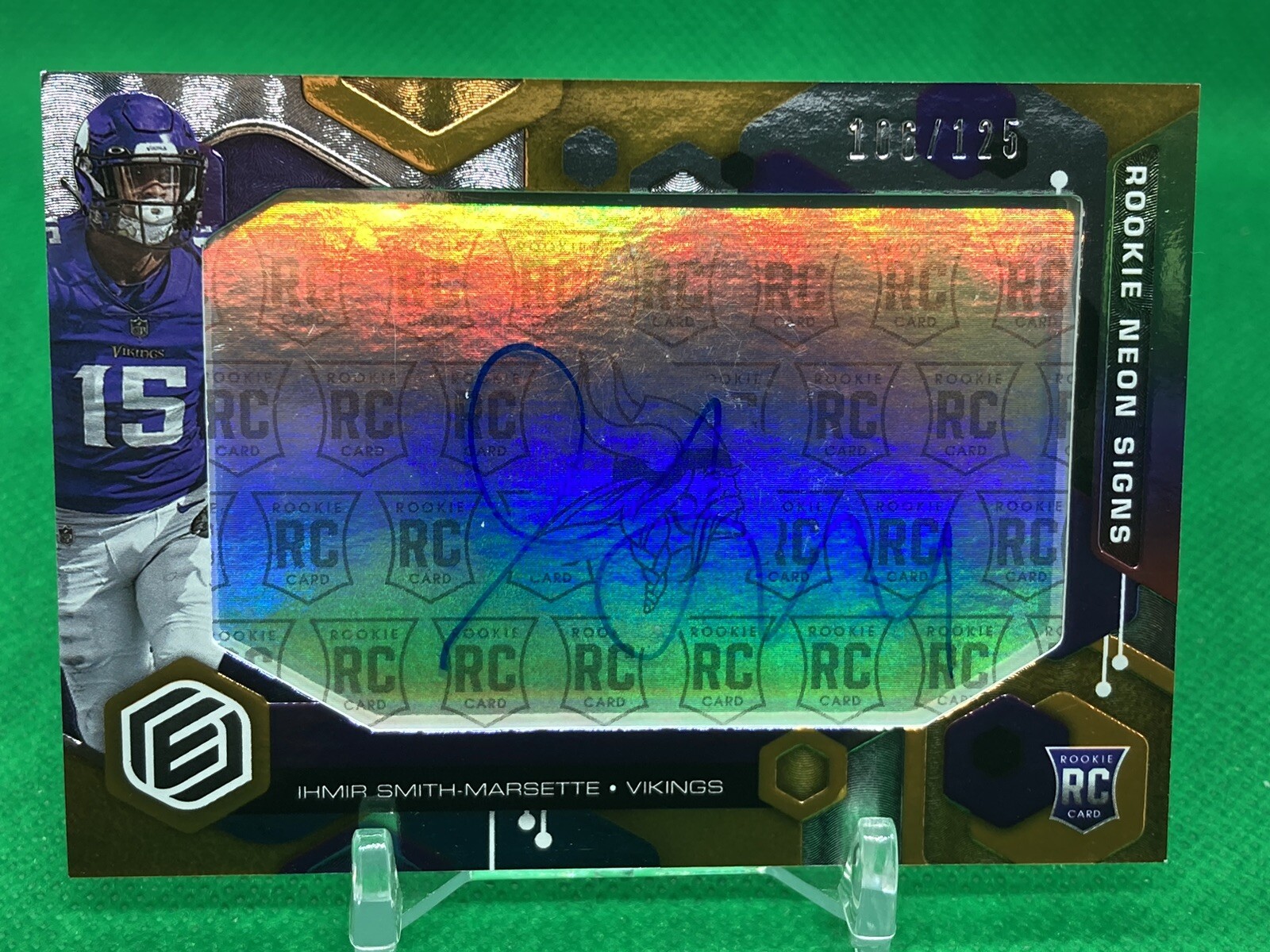 2021 Panini Elements - Rookie Neon Signs Ihmir Smith-Marsette #RNS-ISM ...