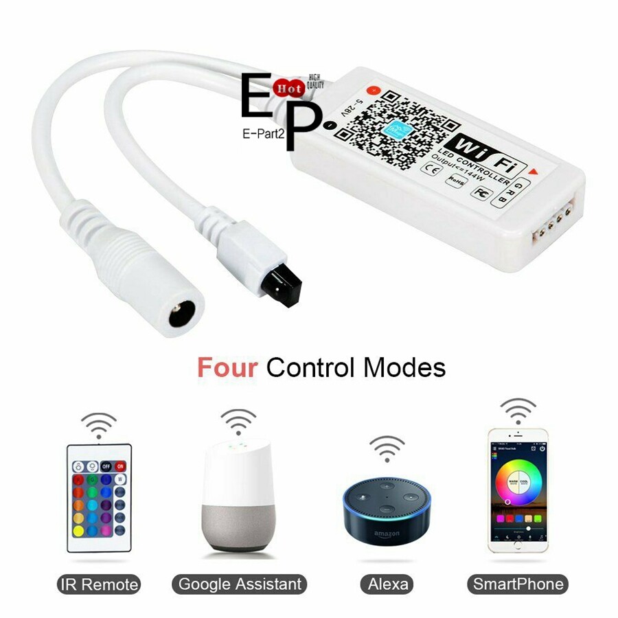 RGB RGBW WiFi Remote SP103E SP105E Controller For 5050 WS2811 WS2812B ...