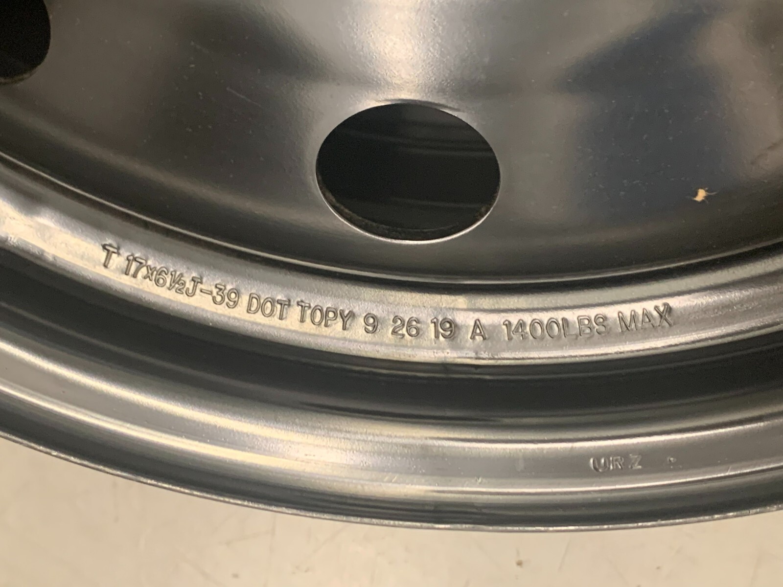 ACIER USA PREMIUM S20-1765-65BN+39C715 STEEL RIM 17X6.5 5X114.3MM+39 60 ...