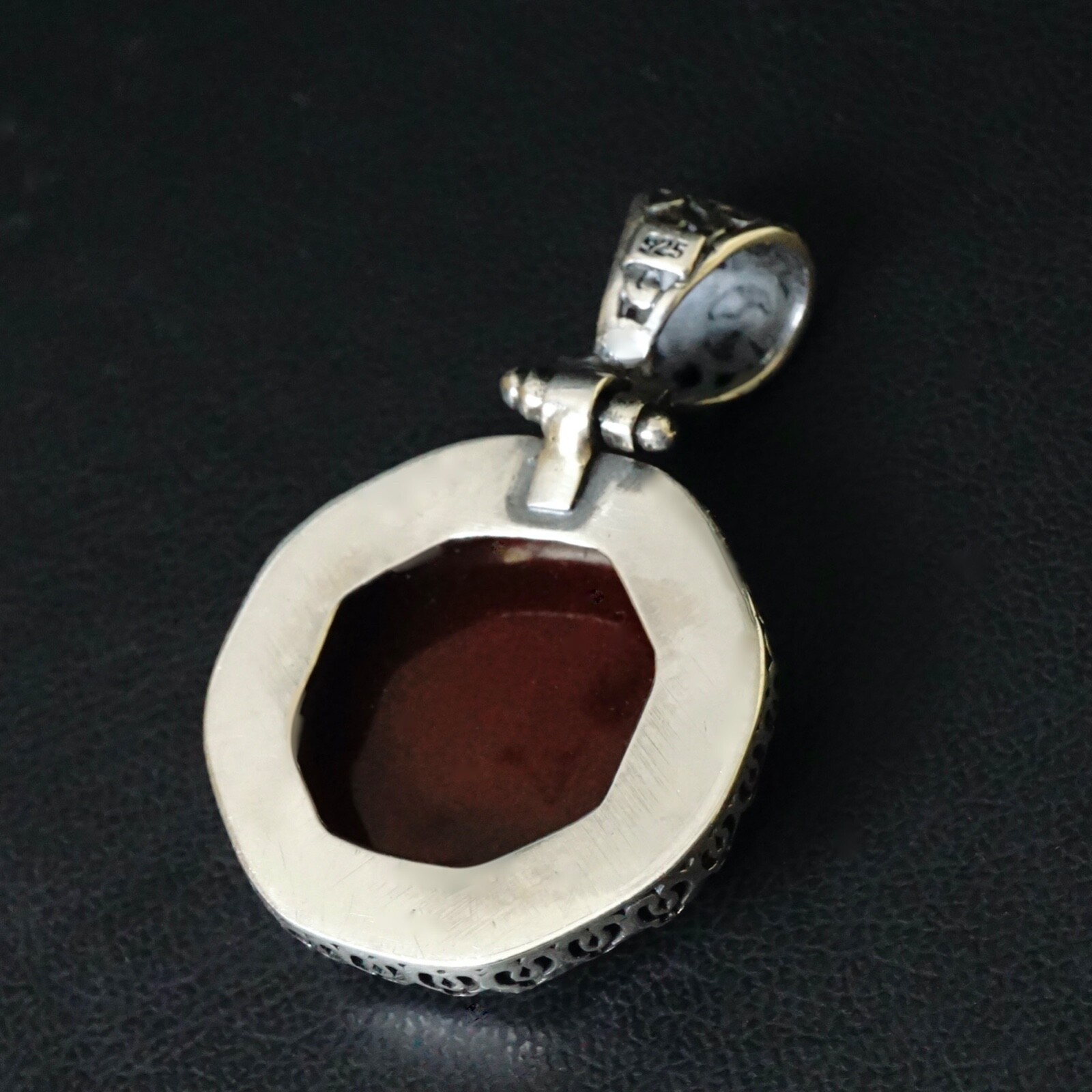Seal of Solomon Pendant Talisman 925 Sterling Silver Agate hand ...