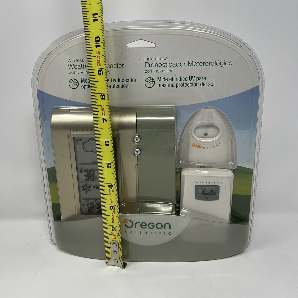 Oregon Scientific BAR609HGA Wireless Weather Forecaster Temperature ...