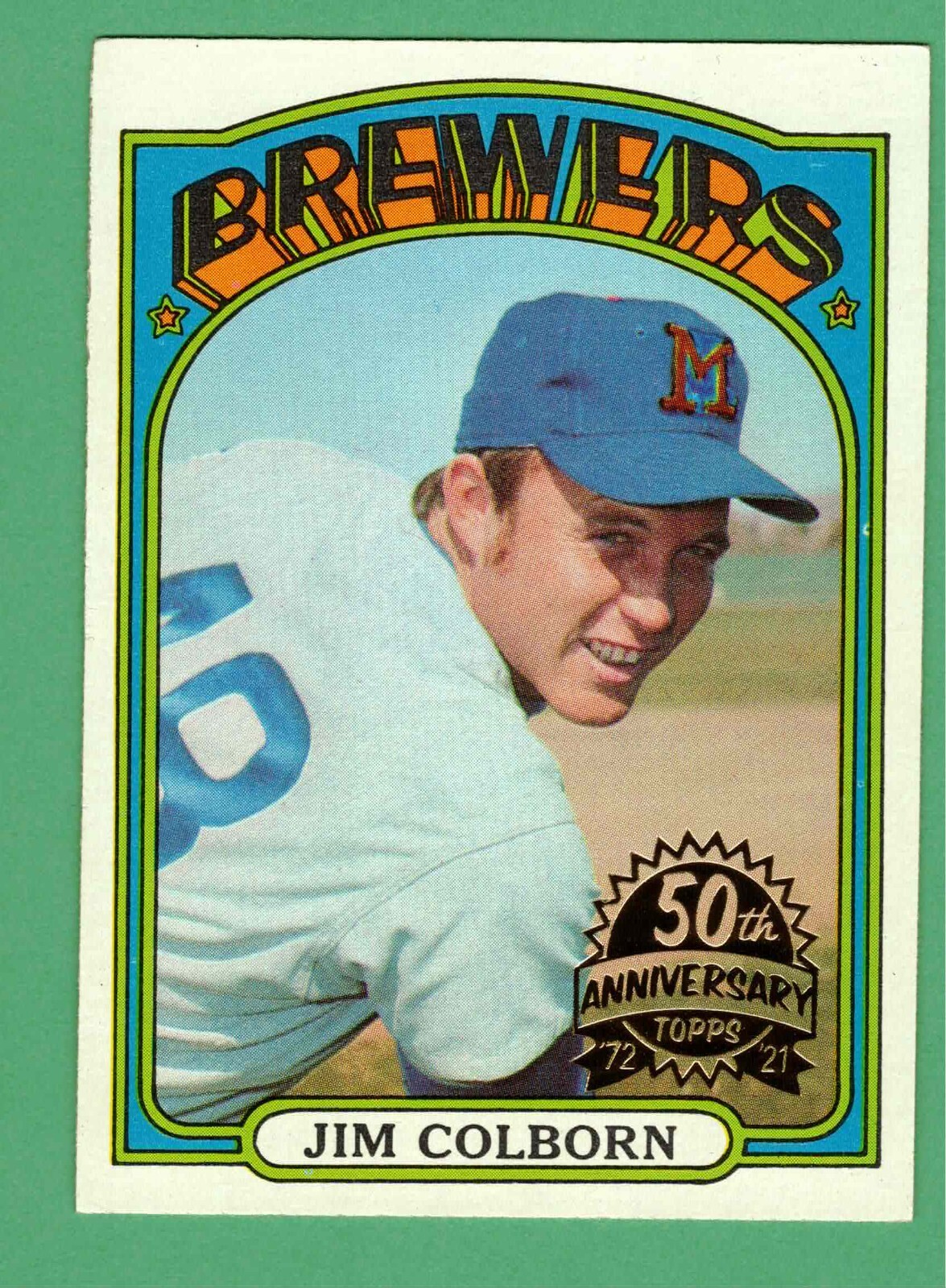2021 TOPPS HERITAGE 1972 50TH ANNIVERSARY BUYBACK JIM COLBORN | eBay