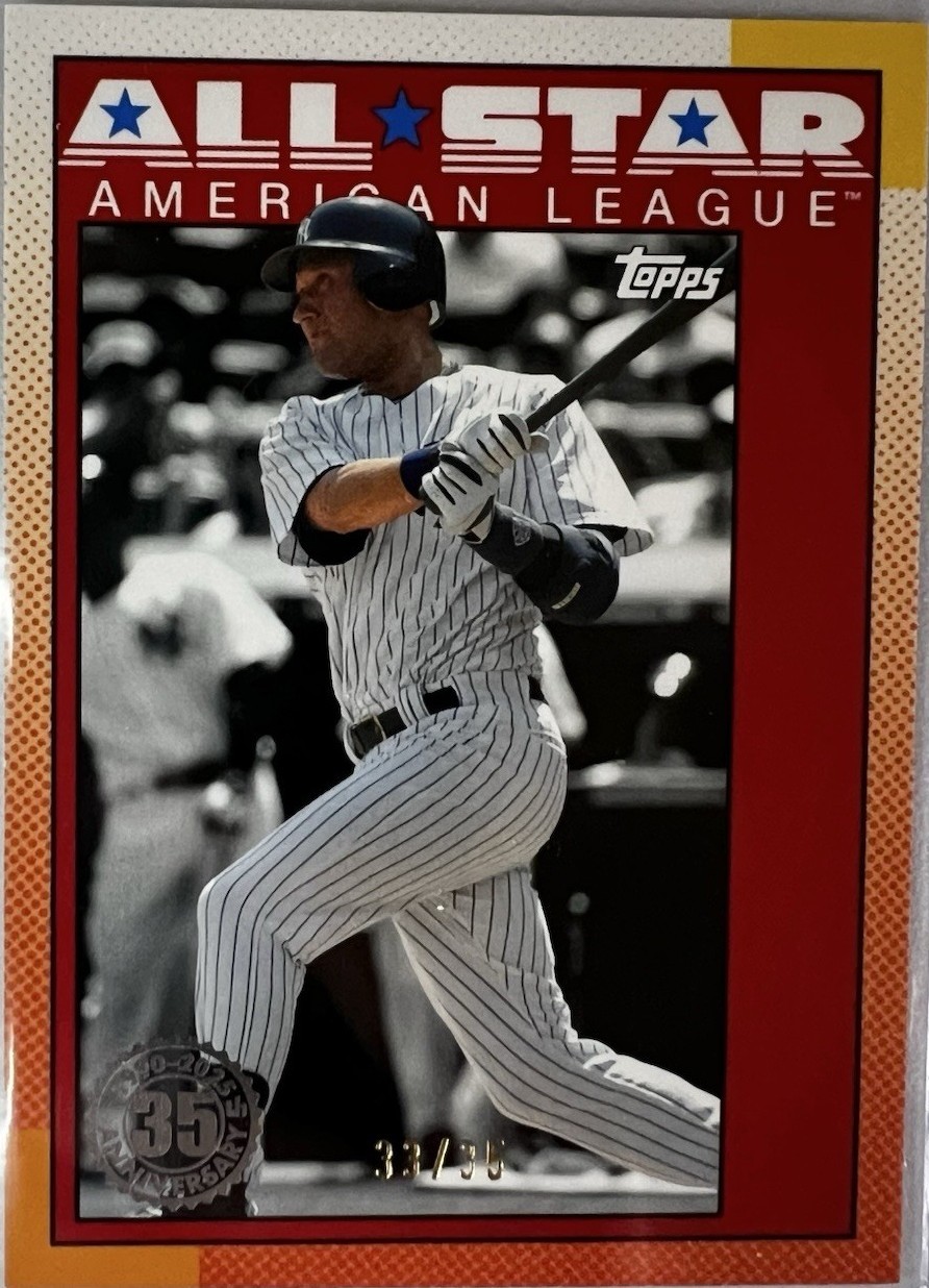 2025 Topps Series 2 - 1990 Topps Baseball All-Stars Derek Jeter #90AS ...