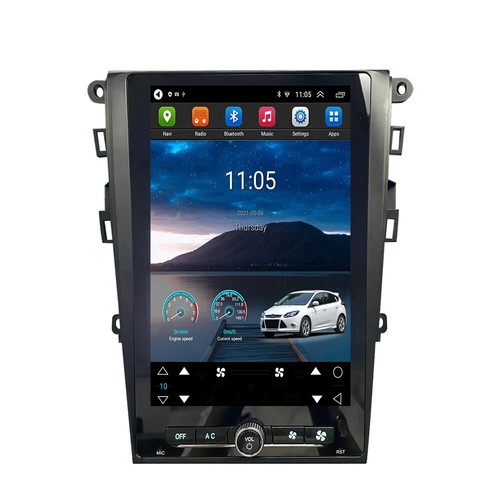 13.6" 4+64GB Tesla Screen Car Radio DSP Stereo For Ford Fusion 2013 ...