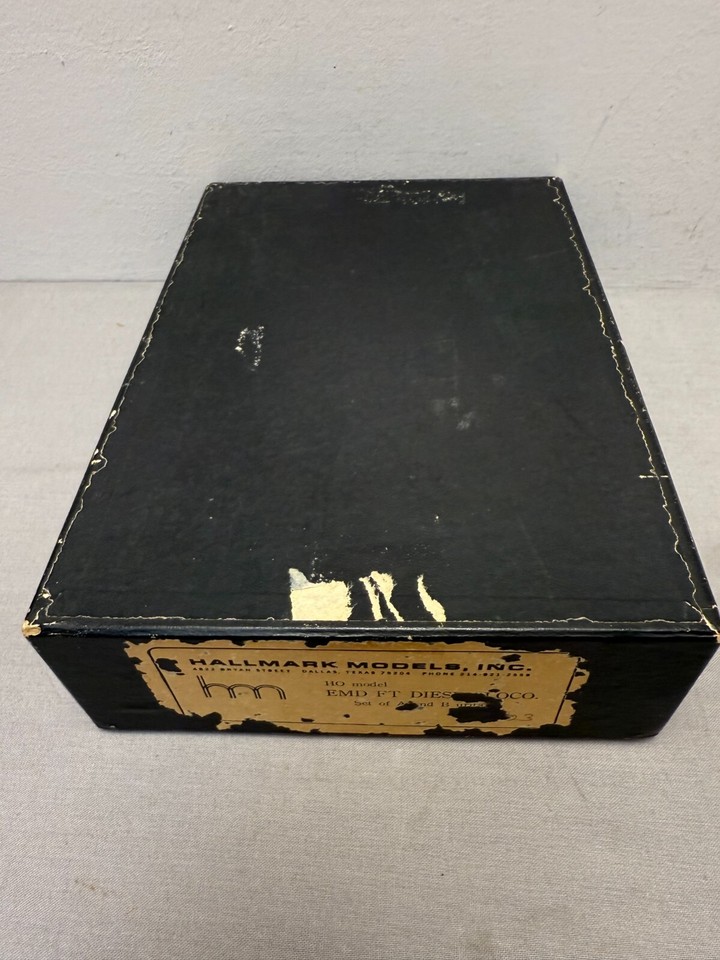 Hallmark Model Brass HO Scale EMD FT A & B Diesel Locomotive - PARTS ...