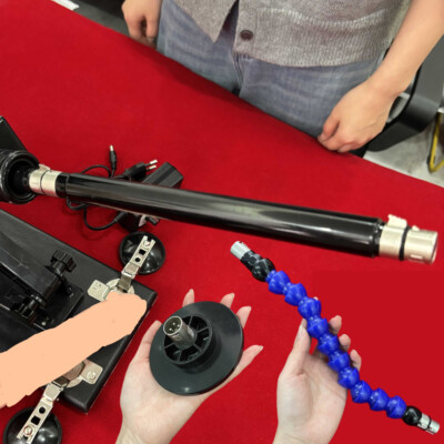 Electric Sex Machines 3XLR Connect Attachment Extension Rod Suction Cup ...