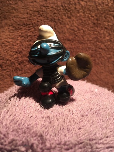 "Baseball Catcher" Smurf 20146 PVC Figure (vintage) - Peyo | eBay