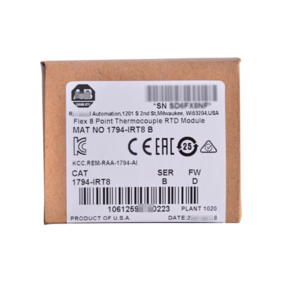 Free Tax 1794-IRT8 NEW Sealed Flex 8 Point Thermocouple RTD Module 1794 ...