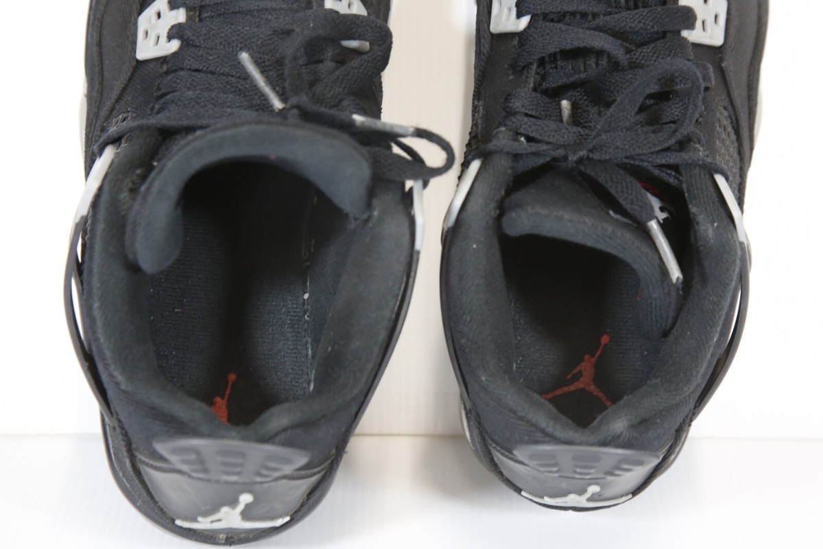CLEAN* - NIKE AIR JORDAN 4 RETRO SE BLACK CANVAS GREY DV0553 CLEAN* - NIKE AIR JORDAN 4 RETRO SE BLACK CANVAS GREY DV0553