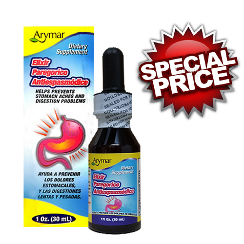Arymar Elixir PAREGORICO Y ANTISPASMODICO 1oz Drop. for sale online | eBay