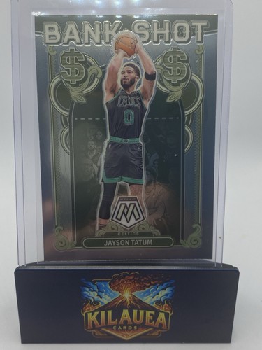 Jayson Tatum 2023-24 Panini Mosaic Bank Shot Insert #20 Boston Celtics ...