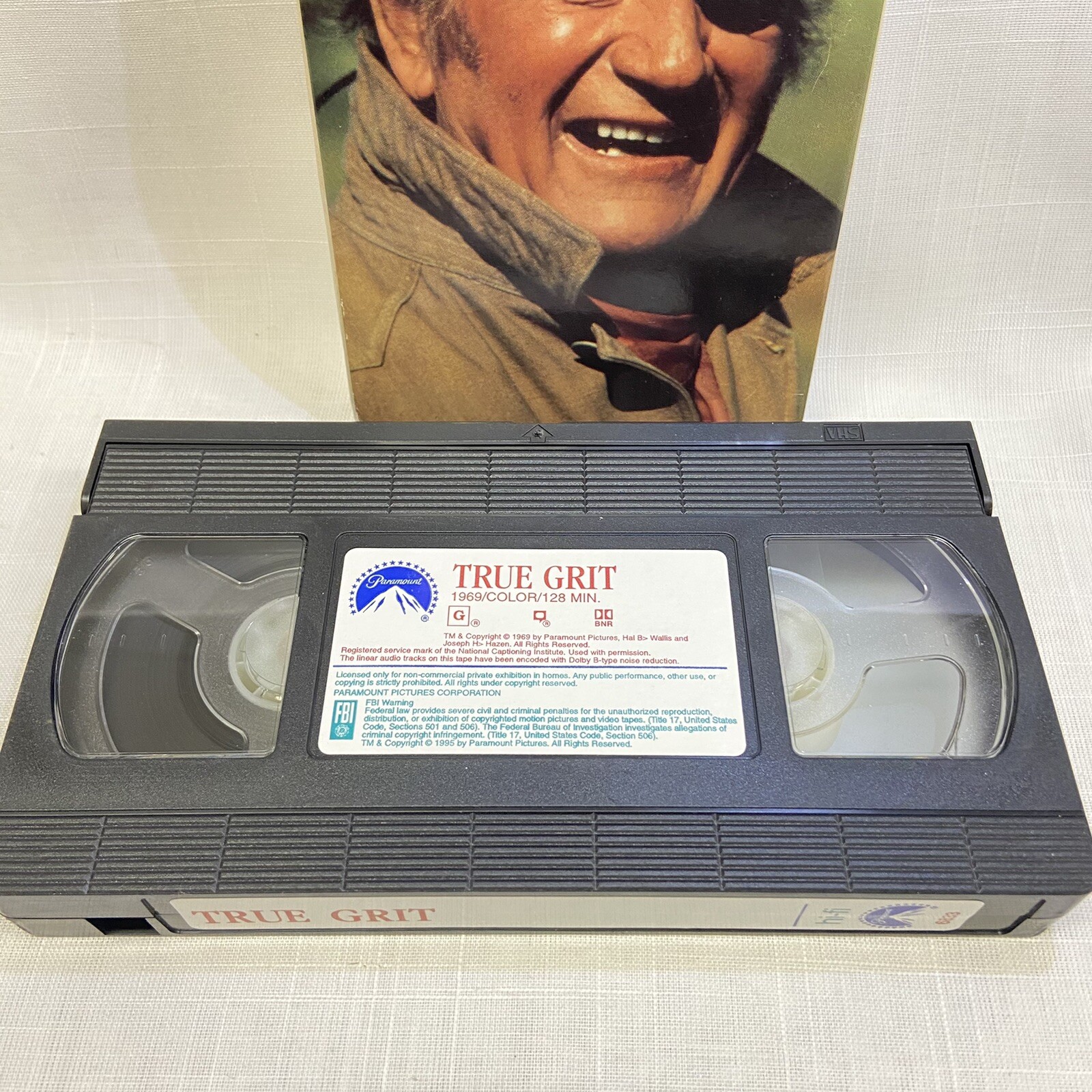 True Grit (VHS) John Wayne, Kim Darbyd 97360683332 | eBay