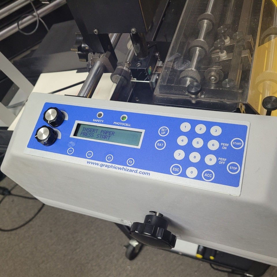 Graphic Whizard K 2 Numbering/Score/Perf Machine - reconditioned | eBay