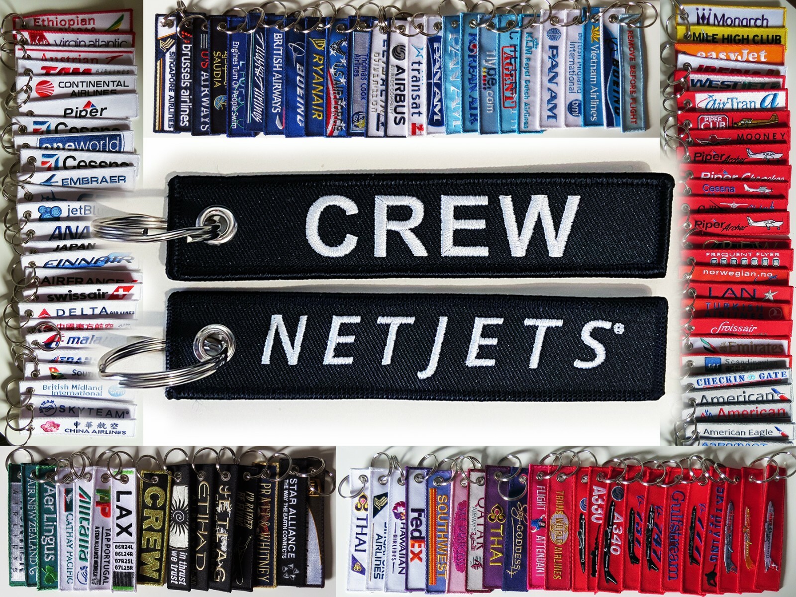 Keyring NETJETS / CREW keychain | eBay