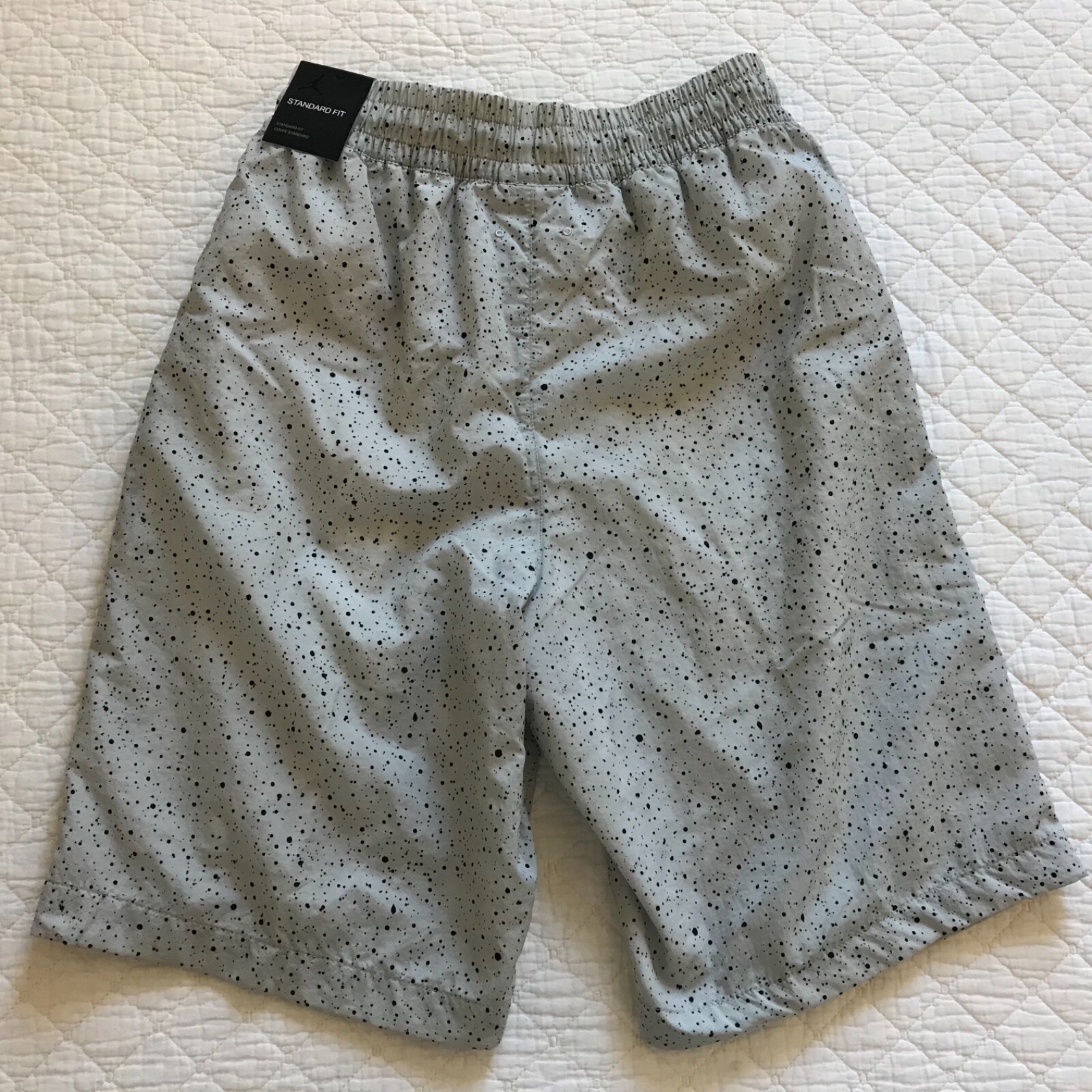 Nike Air Jordan Pool Side Training Swimming Shorts Men’s SZ S Grey ...