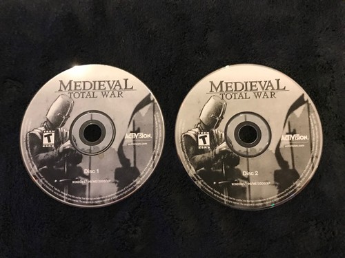 Medieval: Total War PC Game Disk 1 & 2 Only 47875323117| eBay