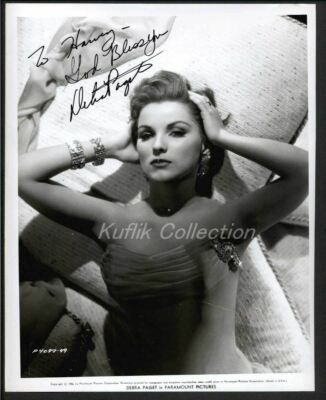 Debra Paget - Signed Vintage Celebrity Autograph Photo - Sepolcro dei ...