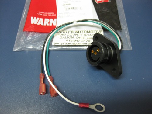 WARN 98486 Replacement Remote Control Female Socket Receptacle Winch ...