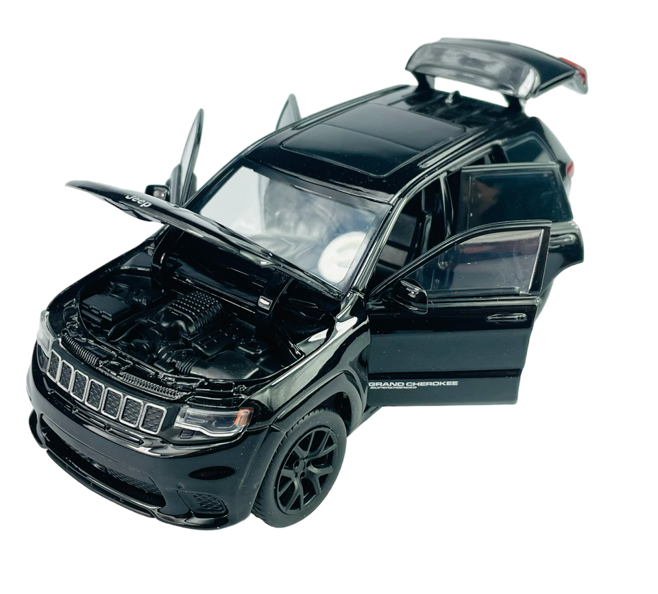 TAYUMO JEEP GRAND CHEROKEE TRACKHAWK BLACK 1:32 NEW IN BOX ...
