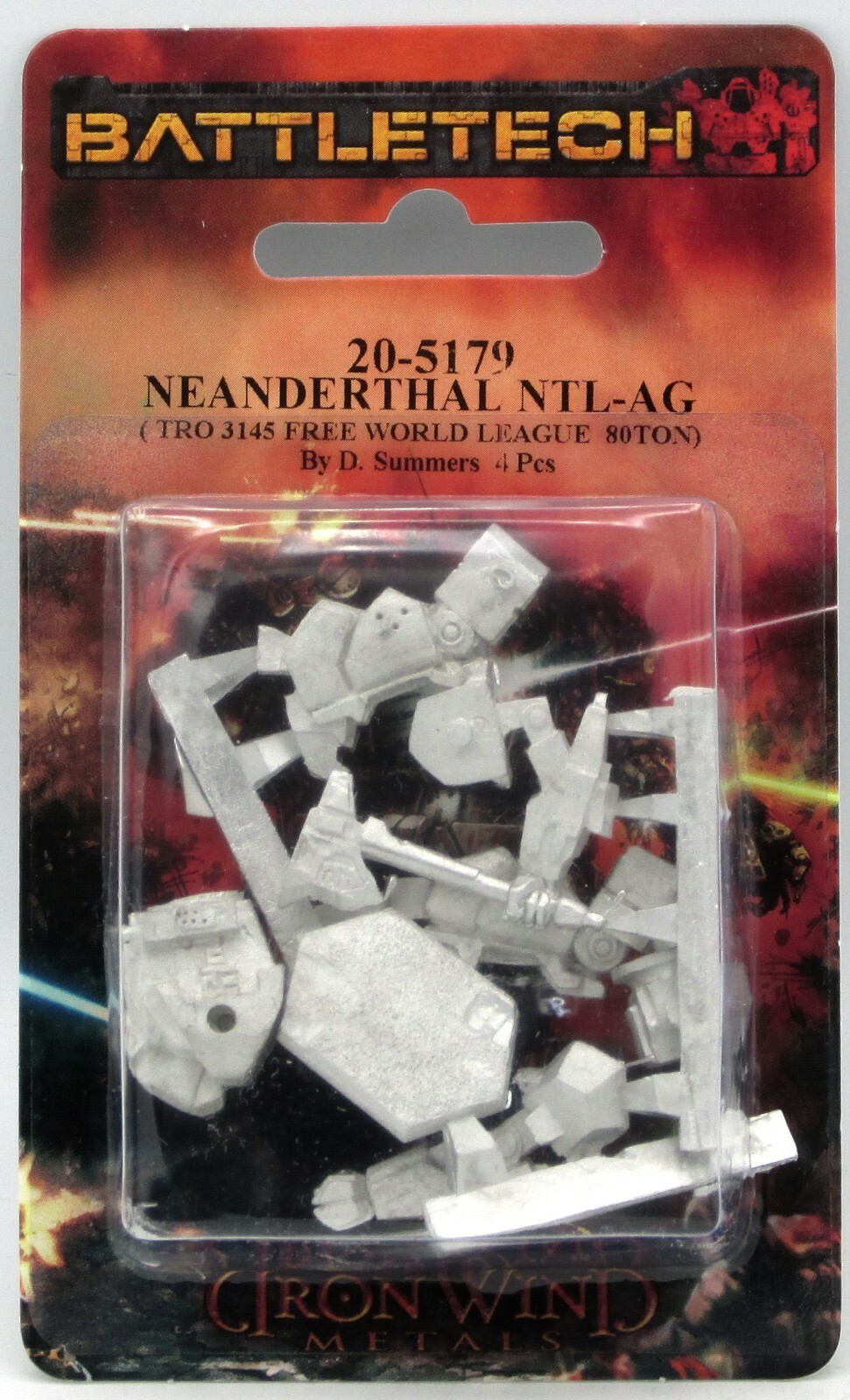 Battletech 20-5179 Neanderthal NTL-AG (TRO 2145 Free World League ...
